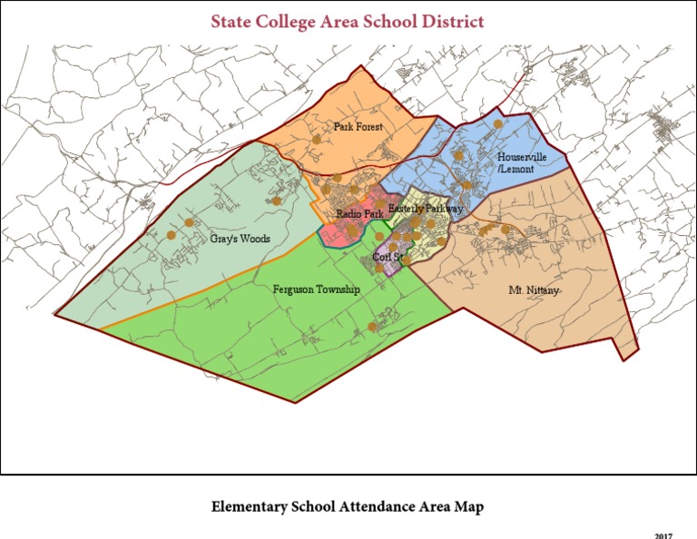 Elementary School Attendance Area Map: Park Forest | PDF