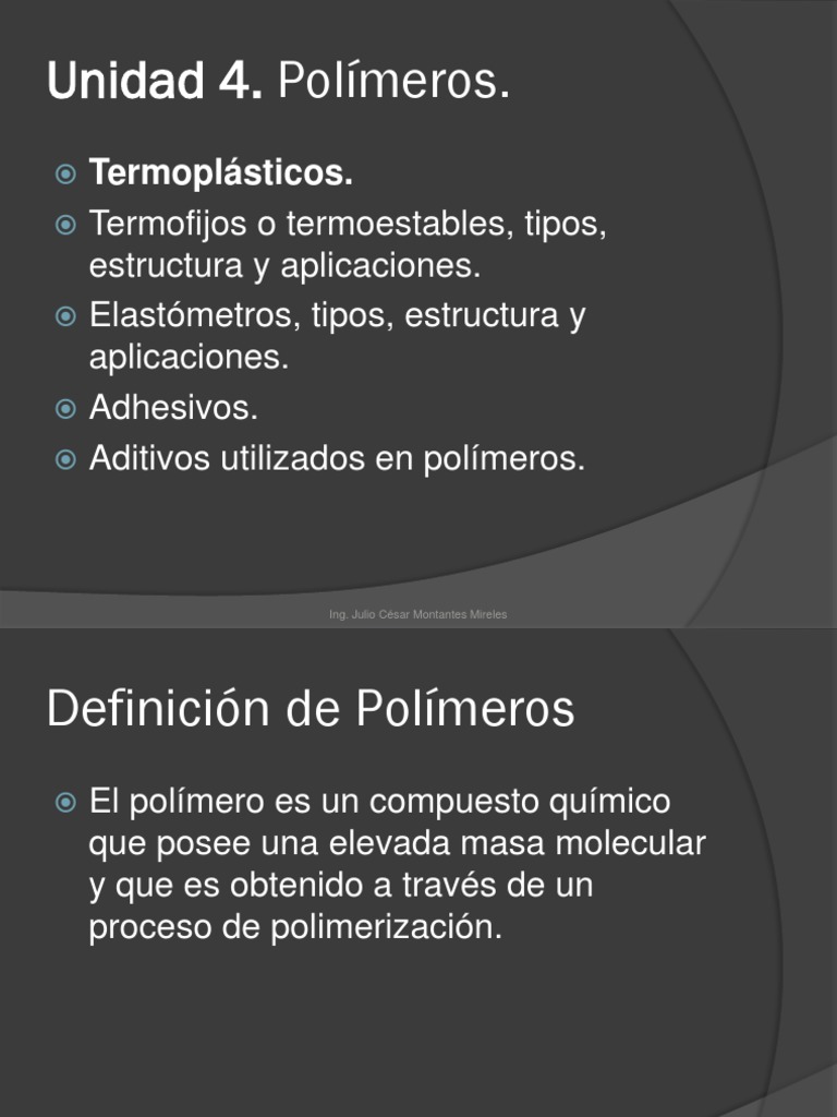Termoplásticos | PDF | Termoplástico | Materiales de construcción