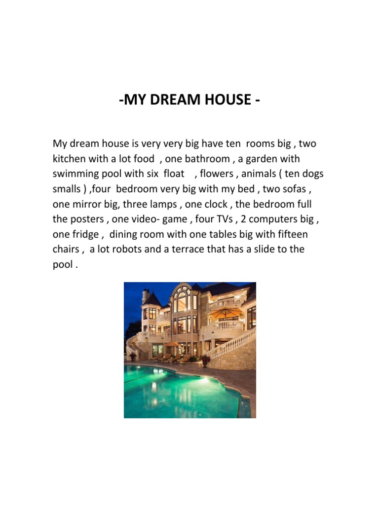 My Dream House | PDF