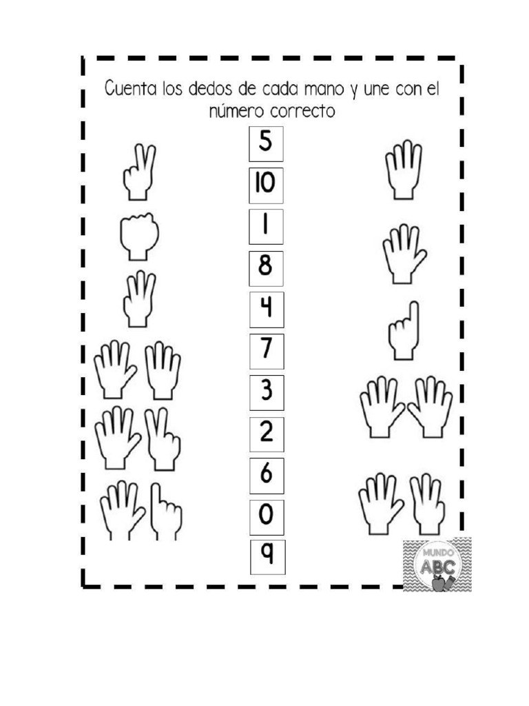 Contar Con Los Dedos | PDF