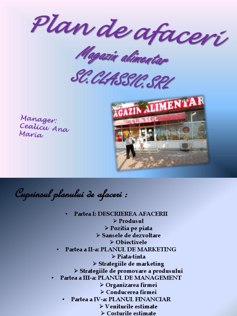 Magazin Alimentar PDF | PDF