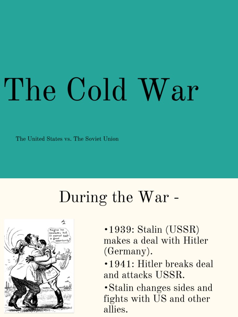 Intro To The Cold War | PDF | Cold War | Soviet Union