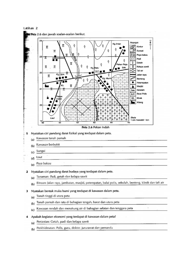 Latihan Peta Topo 2 Pdf