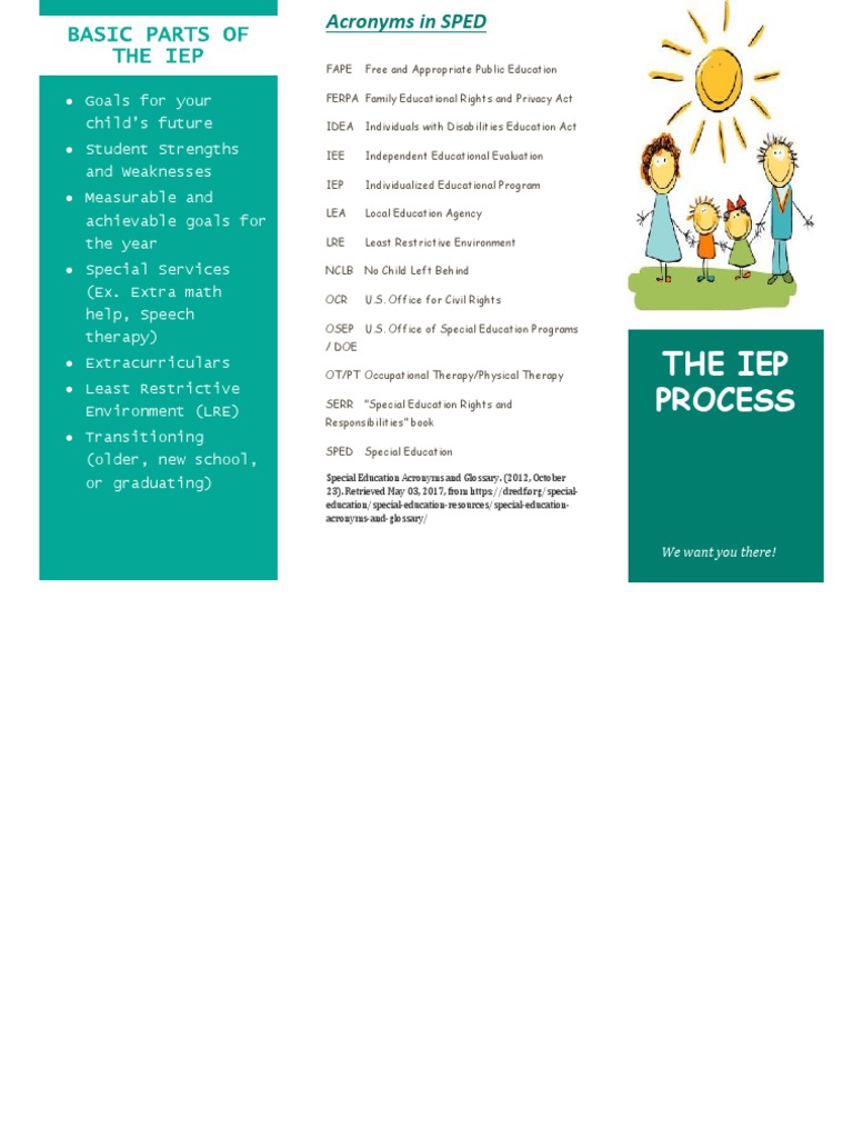 Iep Brochure | PDF | Individualized Education Program | No Child Left ...