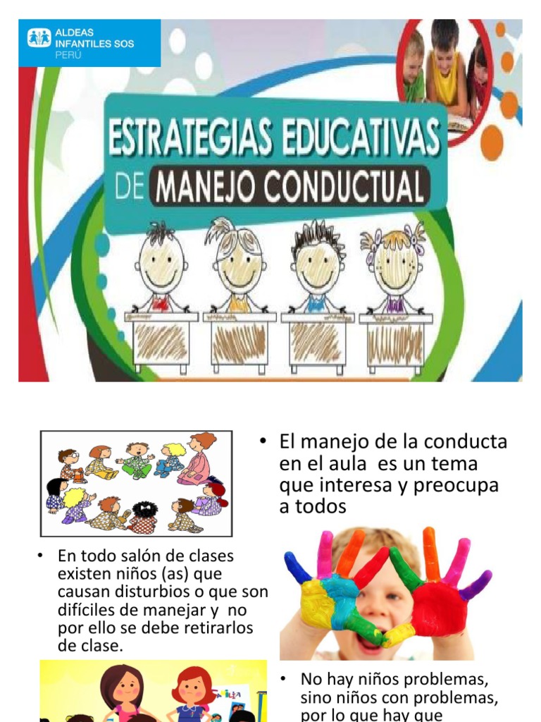 Estrategias para Manejo de Conducta en Aula | PDF | Acción (filosofía ...