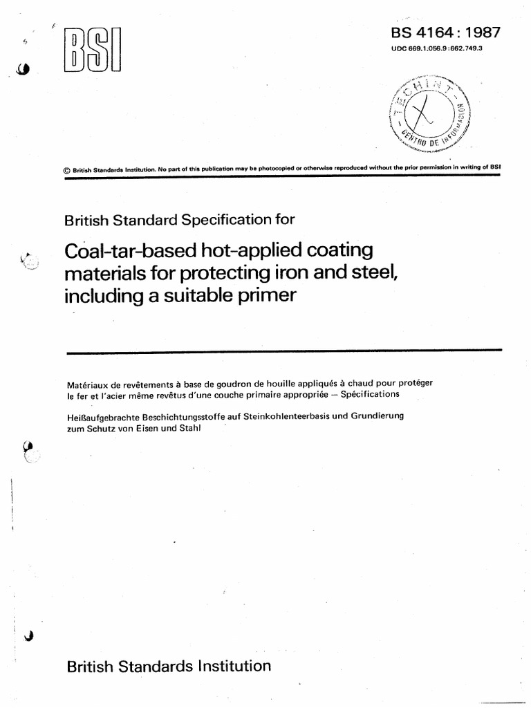 BS 4164-1987 PDF | PDF