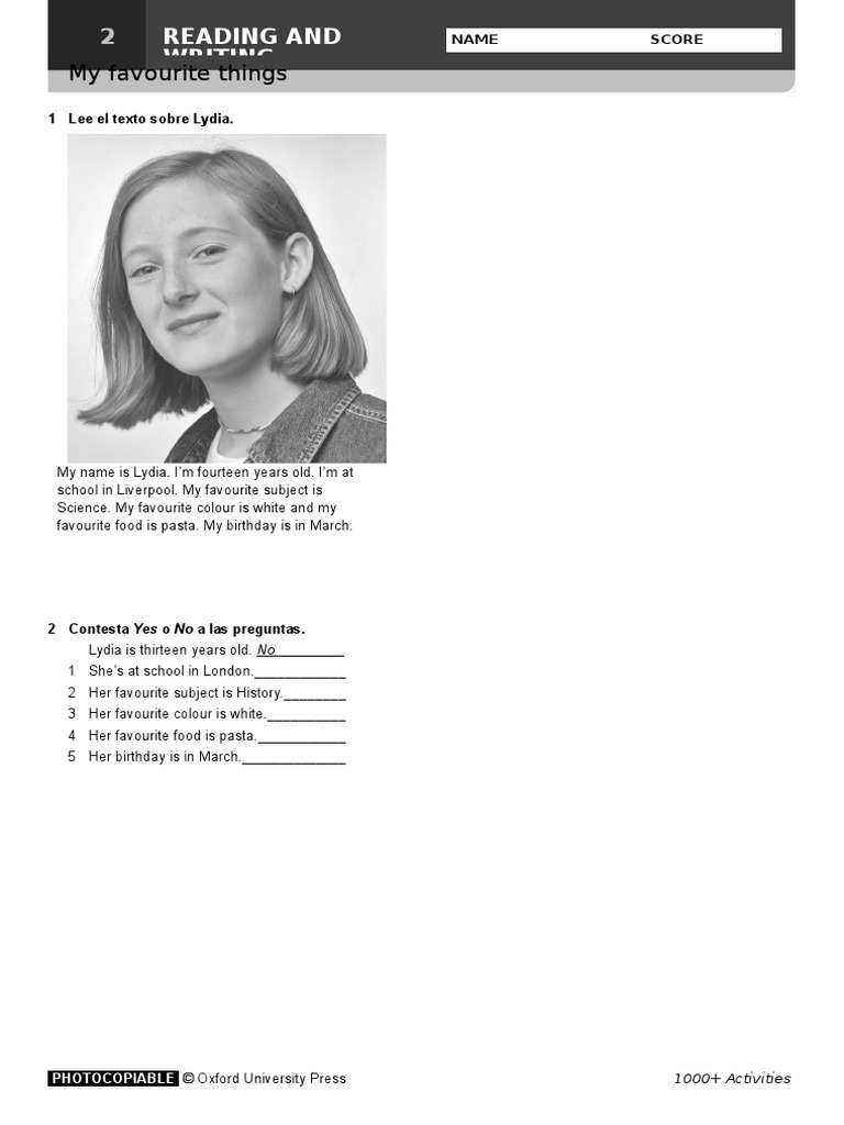 2 My Favourite Things | PDF