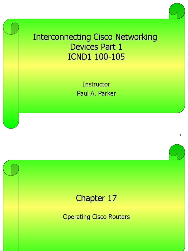 CH 17 | PDF | Ip Address | Router (Computing)