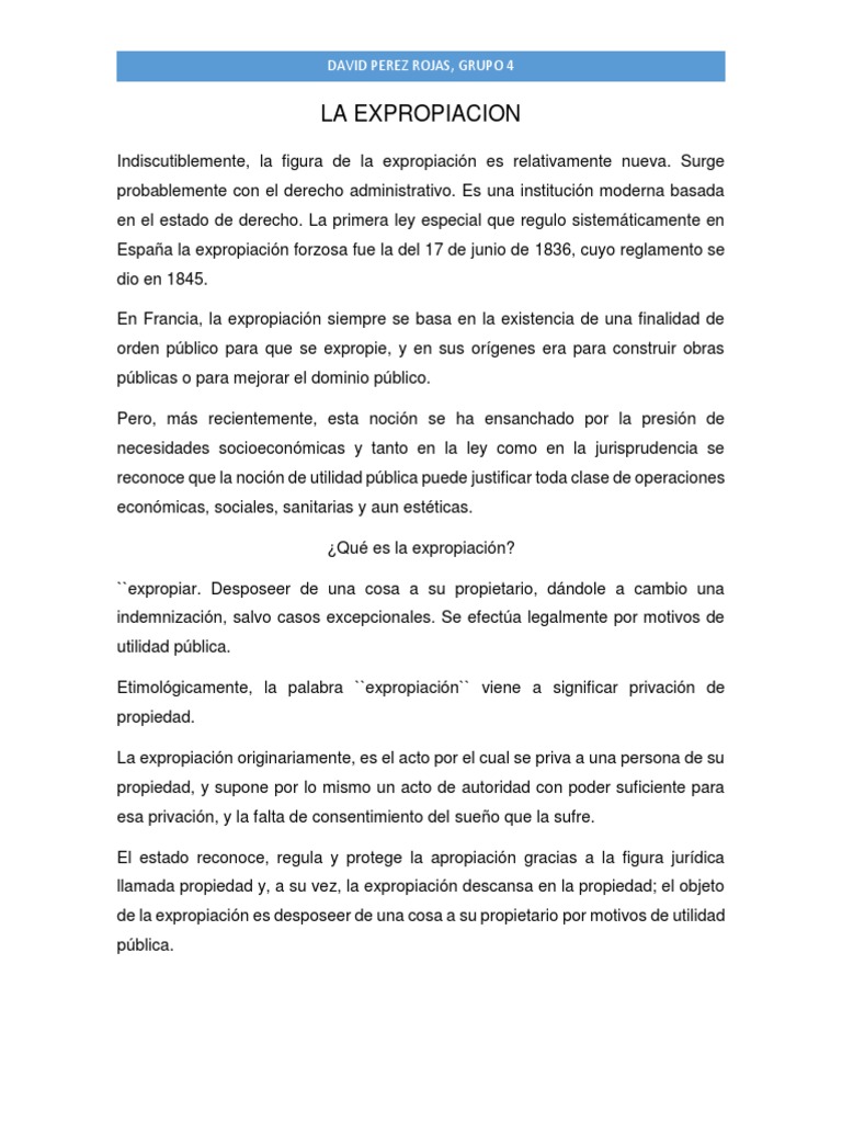 Análisis completo de la expropiación forzosa en México, incluyendo su ...