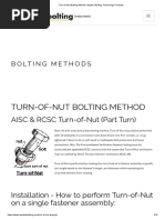 Bolt Tightening Methodology | PDF | Screw | Manufactured Goods