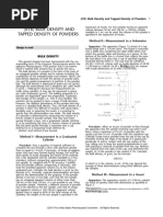 USP 698 Delieverable Volume | PDF | Density | Volume