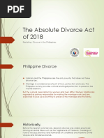DIVORCE Position Paper | PDF | Divorce | Marriage