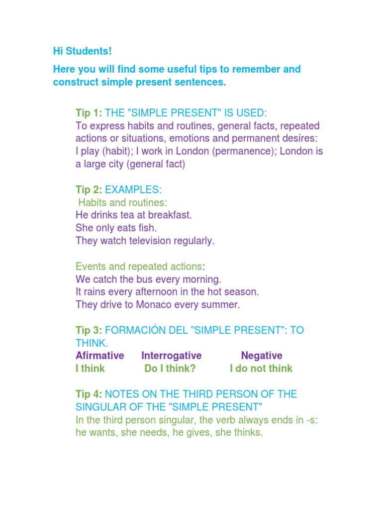Hi Students! Here You Will Find Some Useful Tips To Remember and ...