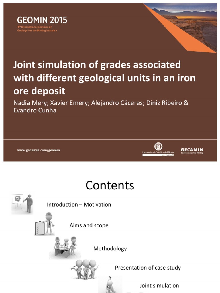 Xavier Emery 2 PDF | PDF | Correlation And Dependence | Geology