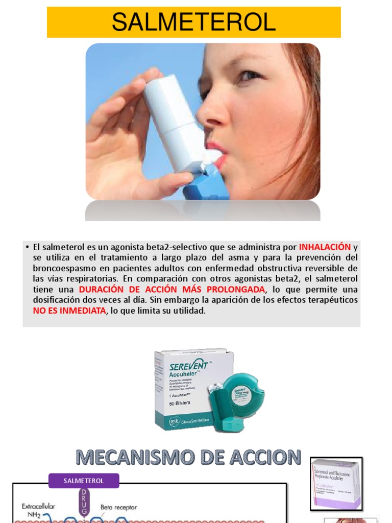 Salmeterol | PDF | Asma | Especialidades Medicas