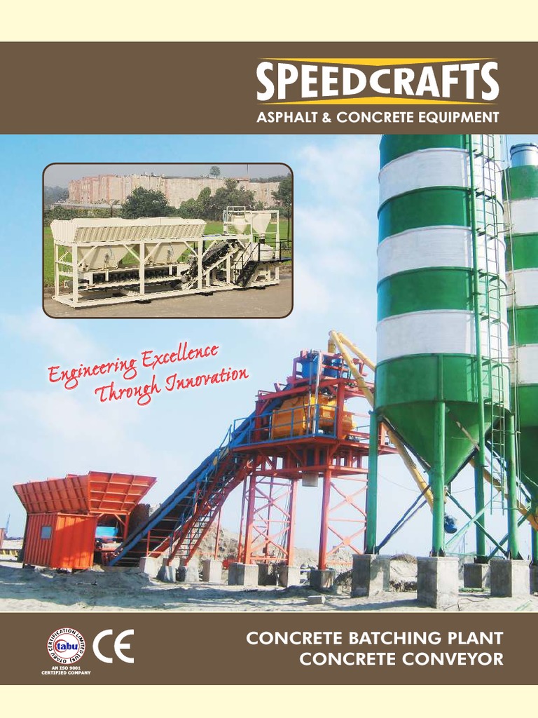 Concrete Batching Plant | PDF | Building Materials | Industries