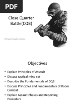 CQB Entry Techniques | PDF | Door | Military