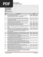 Fire Alarm Matrix | PDF