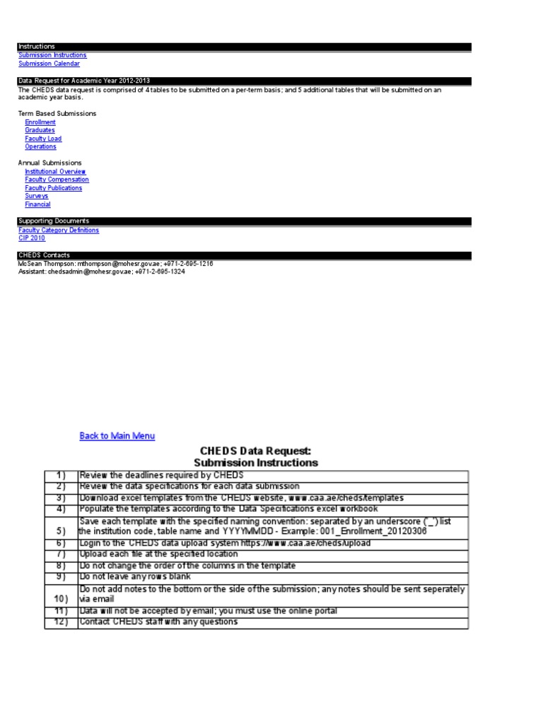 Data Specification | PDF | Course Credit | Academic Term