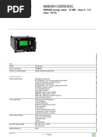 ION8650A Power Quality Meter Datasheet | PDF | Ac Power | Alternating ...