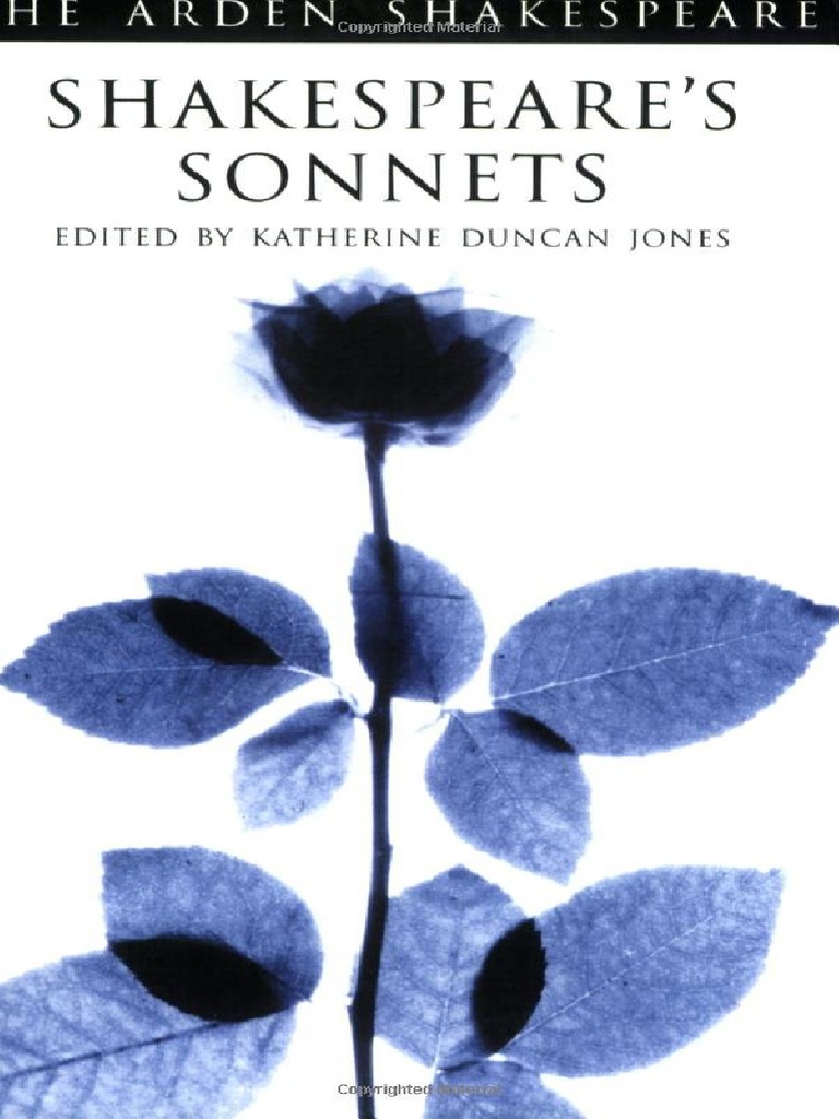 Shakespeare, W - Sonnets (Arden, 1997) PDF | PDF | William Shakespeare