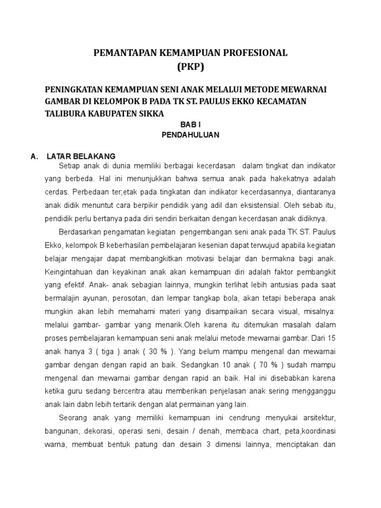 PKP-metode Mewarnai | PDF | Kesehatan Holistik