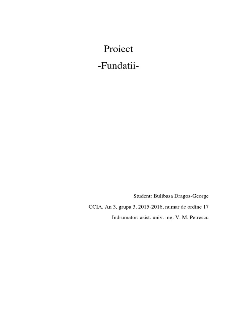 Fundatii 34 | PDF