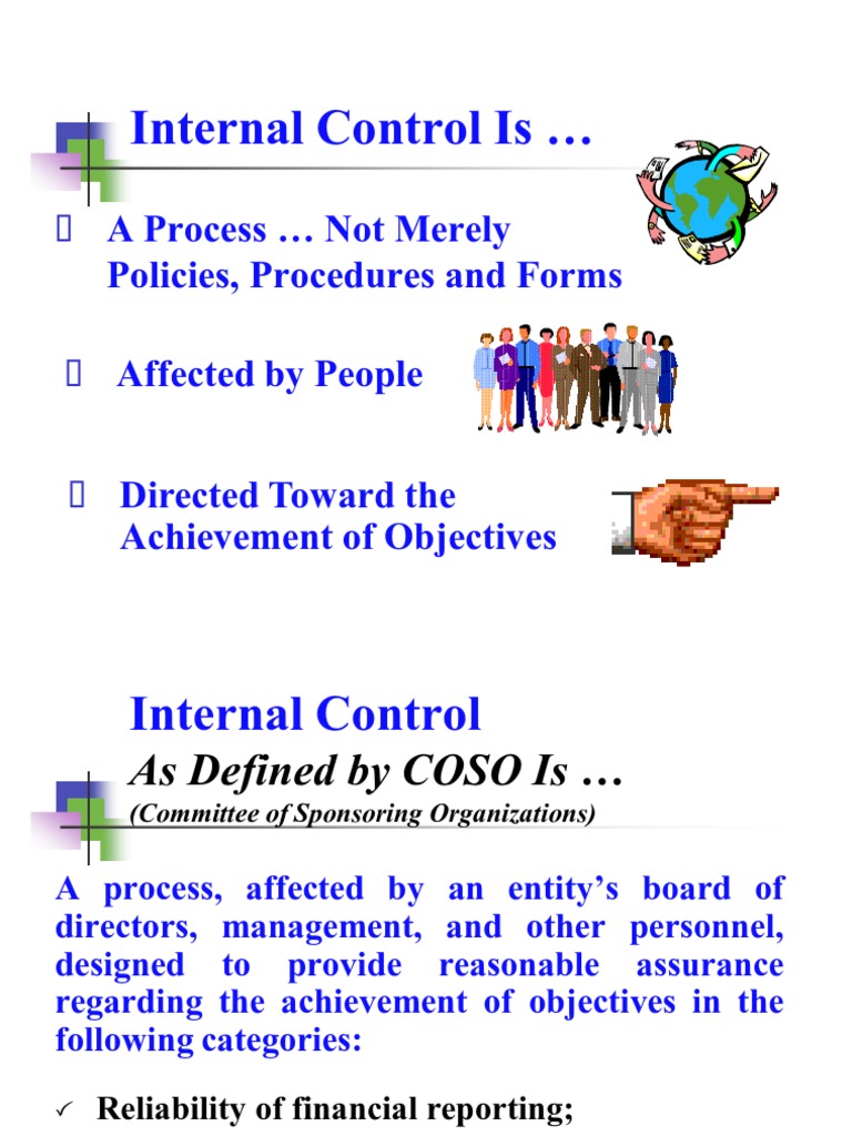 ACCA F8 Audit Internal Controls Slides | PDF | Internal Control ...