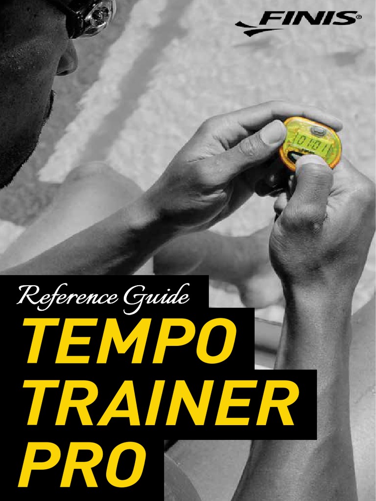 Tempo Trainer Pro Reference Guide | PDF | Swimming (Sport) | Swimming