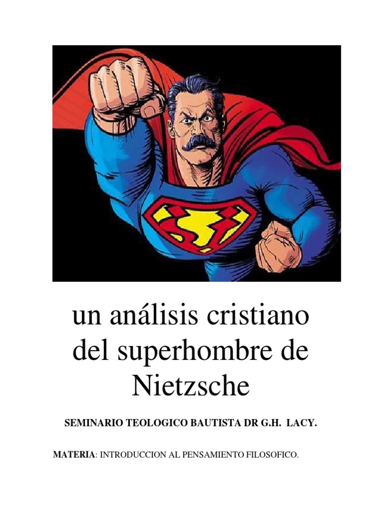Un Análisis Cristiano Del Superhombre de Nietzsche | PDF | Friedrich ...