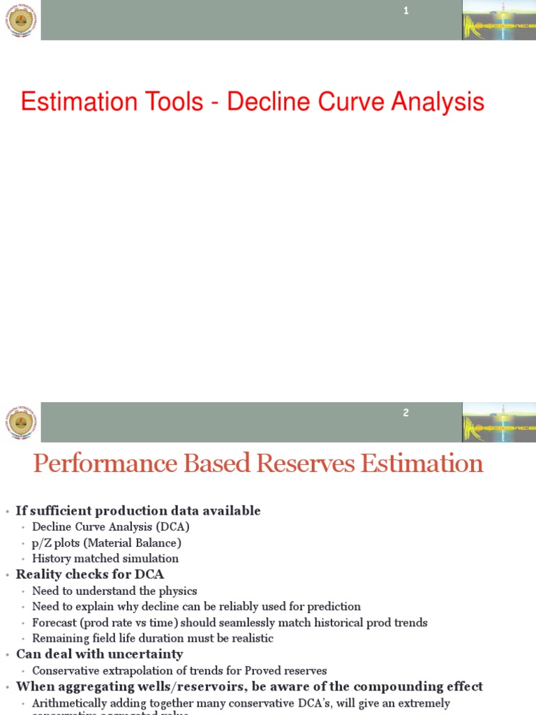 Decline Curve Analysis Guide | PDF | Forecasting | Logarithm