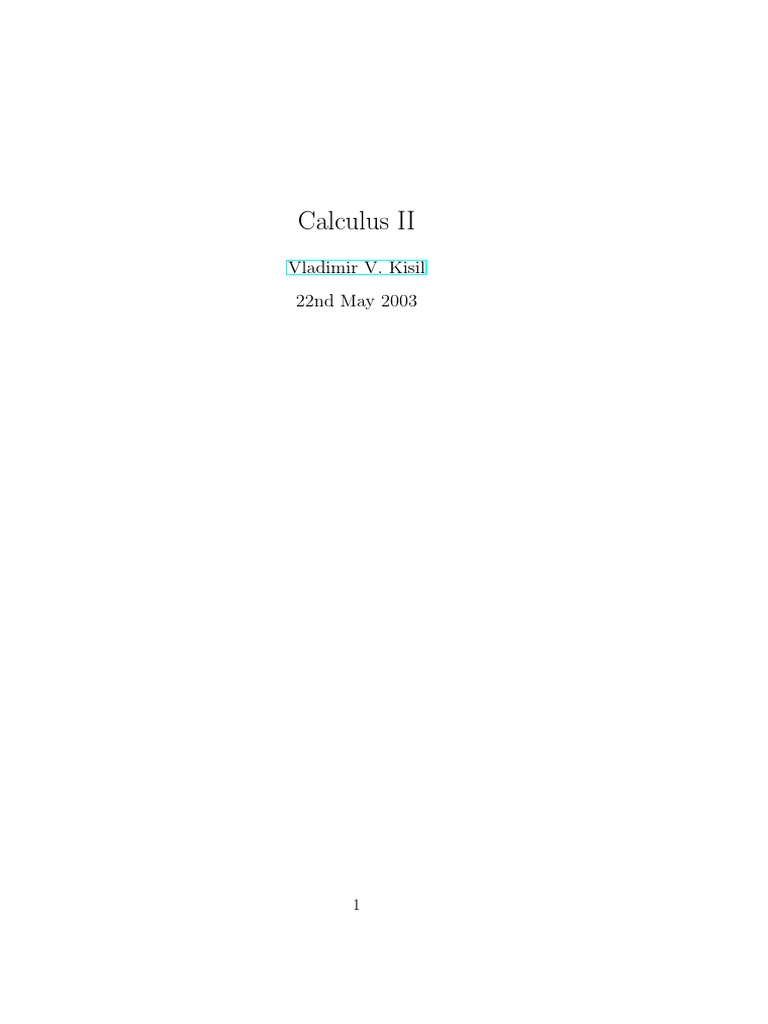 Calculus 2 PDF | PDF | Power Series | Series (Mathematics)