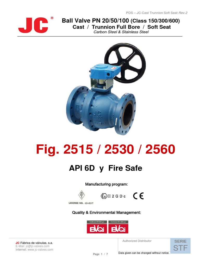 Ball Valves - API 6D - Catalogue | PDF