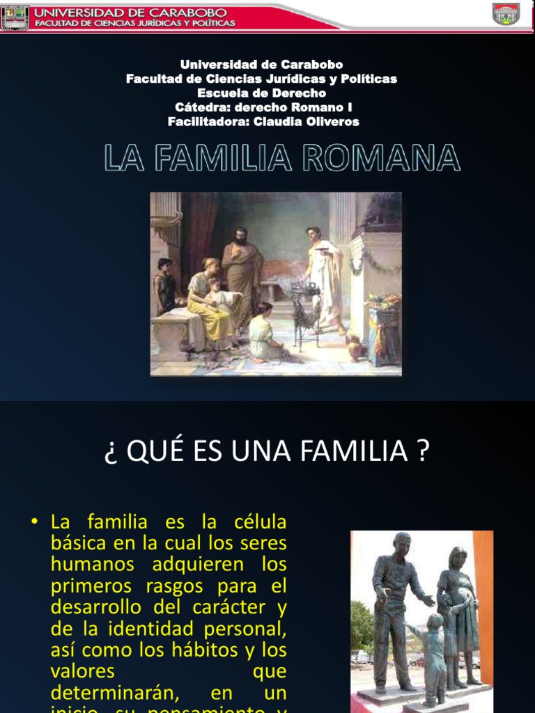 Estructura y Poder del Pater Familias | PDF | Familia | Matrimonio