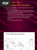 The 8 Features of Civilization | PDF | Civilization | Ancient Rome