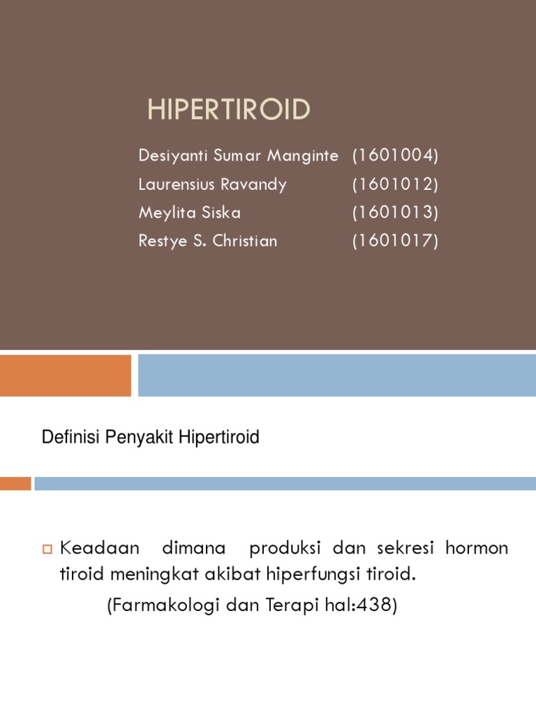 Hipertiroid | PDF