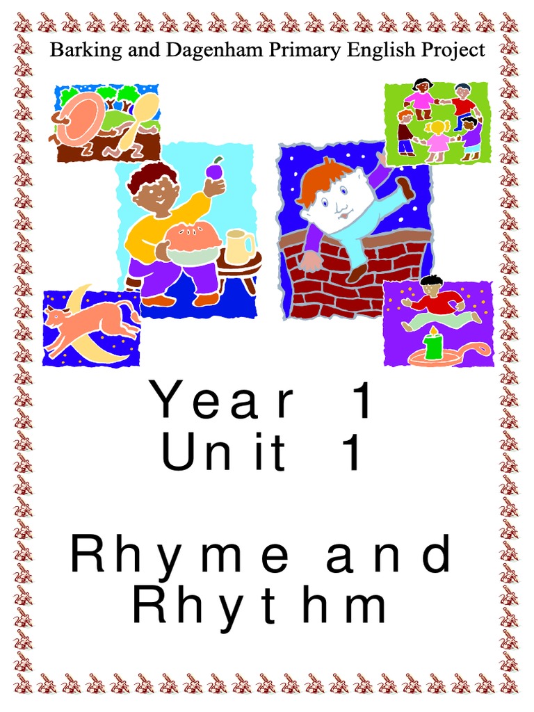 Year 1 Term 1 B Unit 1 Rhymeand Rhythm | PDF | Poetry | Teachers