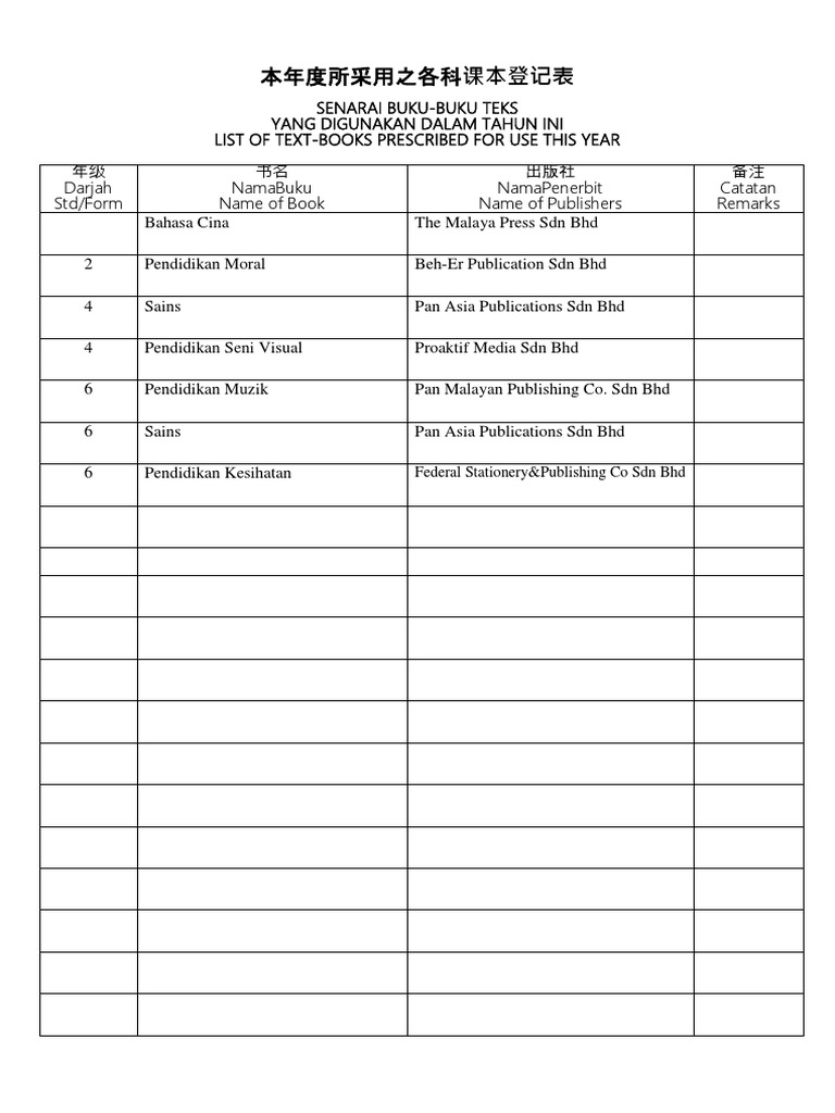 Contoh Buku Teks - Kursus | PDF