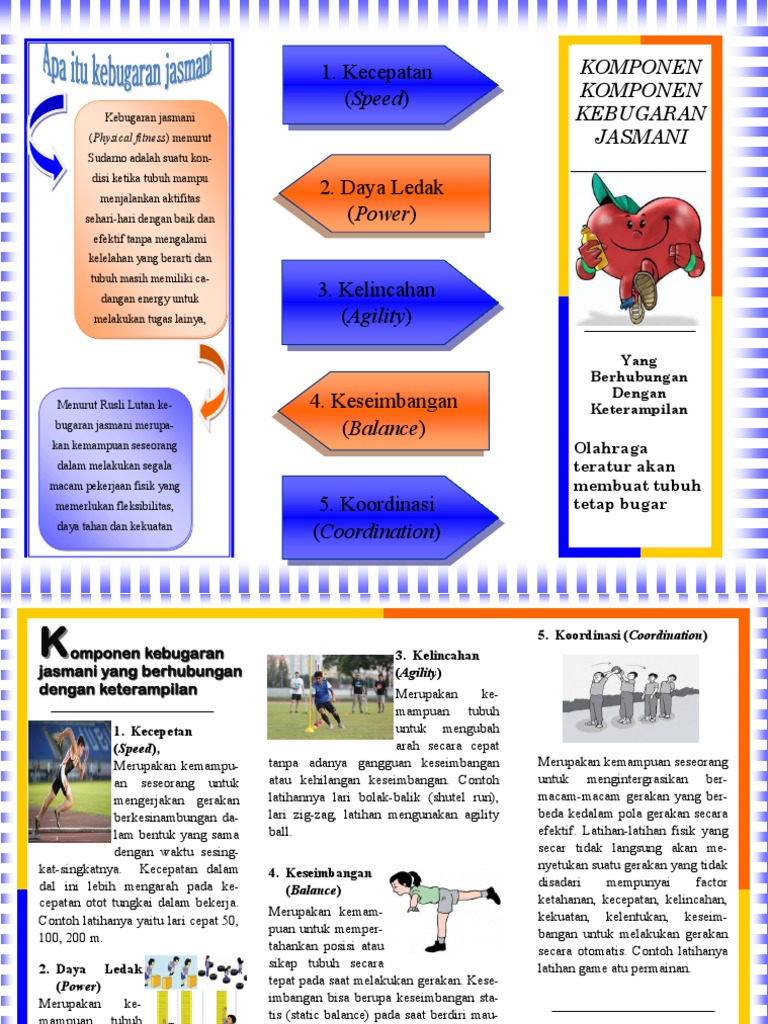 Komponen-Komponen Kebugaran Jasmani PDF | PDF