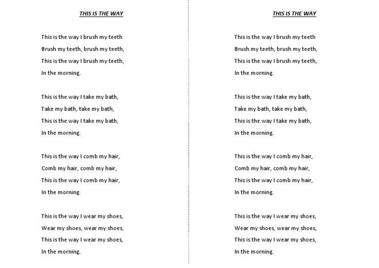 This Is The Way | PDF