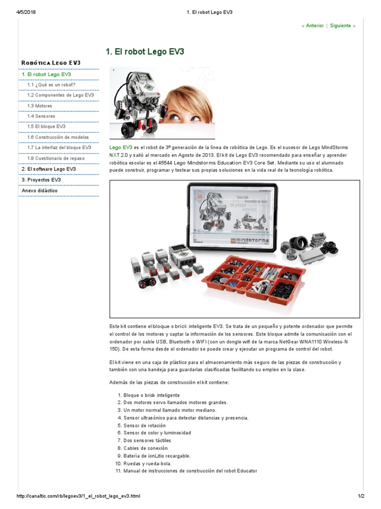 Robótica Lego EV3 | PDF | Informática | Science