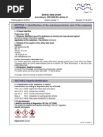 MSDS Spiritus (GB) | PDF | Dangerous Goods | Waste