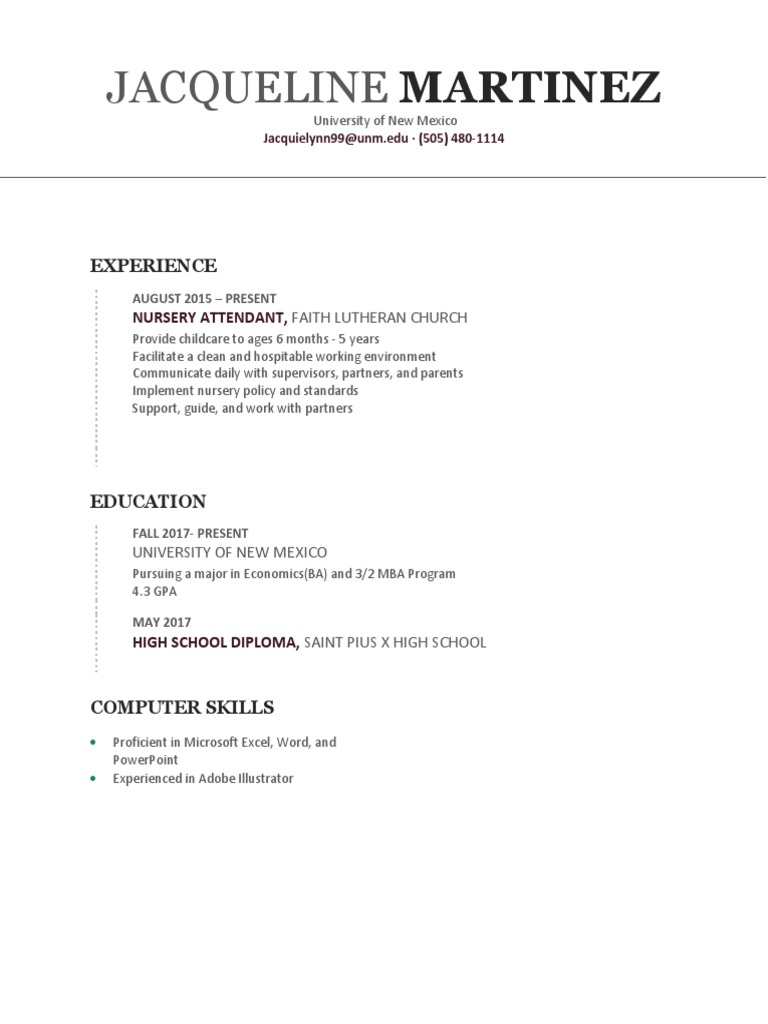 Cs Resume | PDF