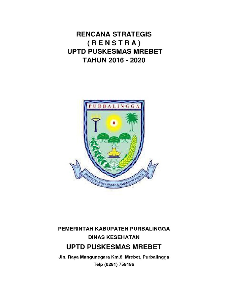 Cover Pedoman Renstra | PDF