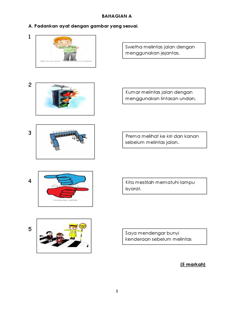 Cetusan Minda 1 BM Tahun 2-Kertas Dua | PDF