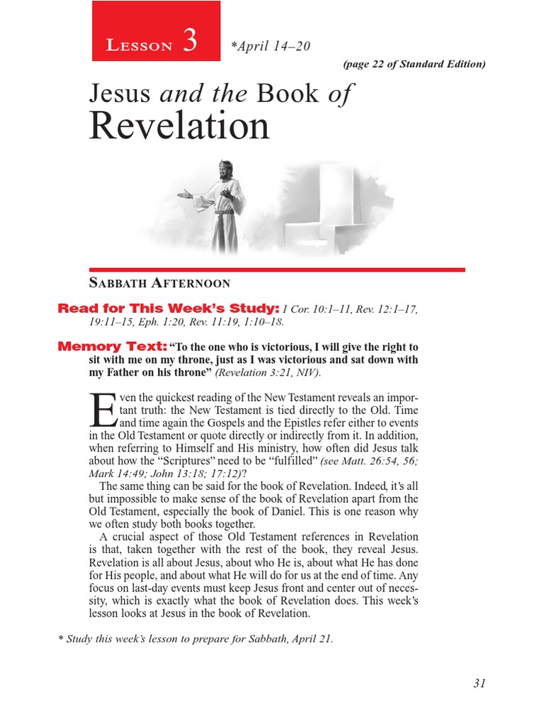 Revelation: Jesus and The Book of | PDF | Book Of Revelation | Revelation