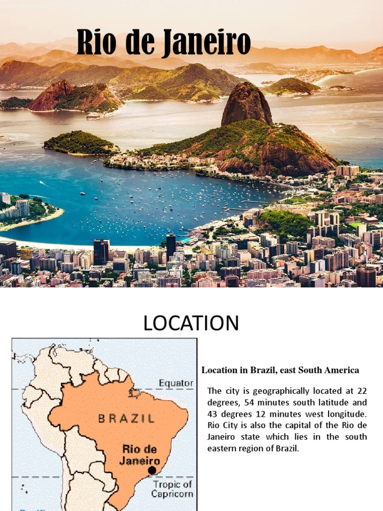 Rio de Janeiro | PDF | Rio De Janeiro | Food And Drink