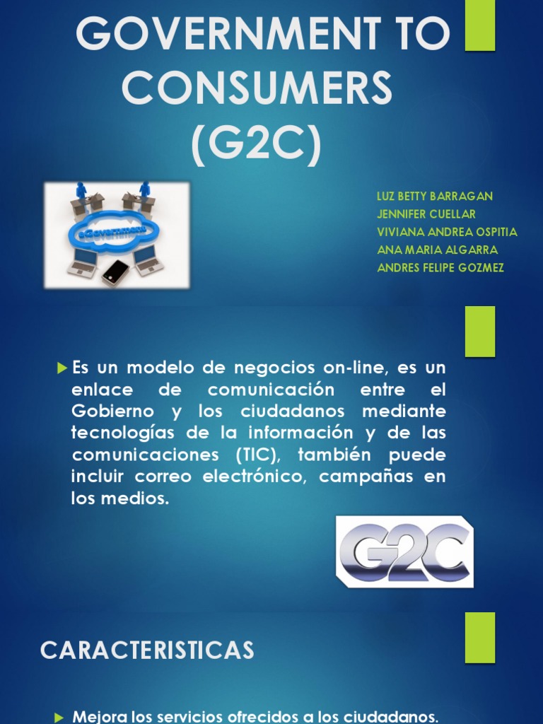 Government To Consumers (g2c) | PDF | Corrupción política | Informática