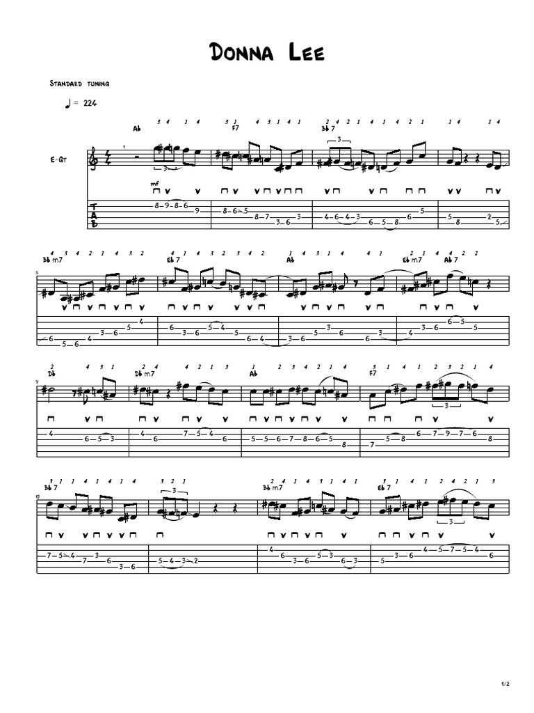 Donna Lee | PDF | Leisure