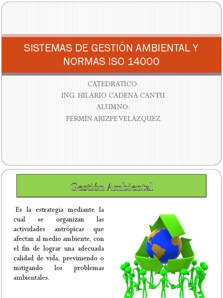 Sistemas de Gestión Ambiental y Normas Iso 14000 | PDF | Economias | Business